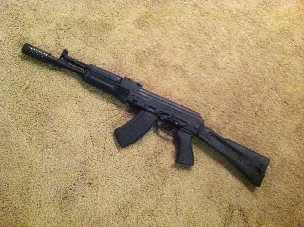 SLR 107CR (cut and pinned) vs Krebs Custom AK 103k > AK Discussions > AR15.COM