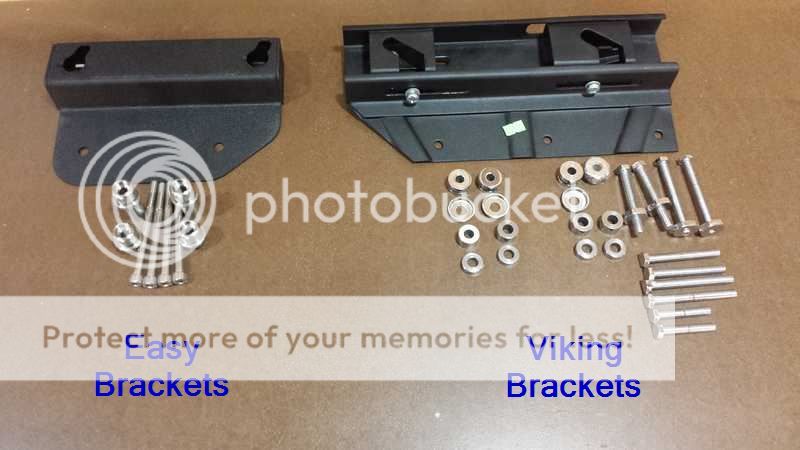 Quick Disconnect Luggage Brackets | M109 Rider Forums