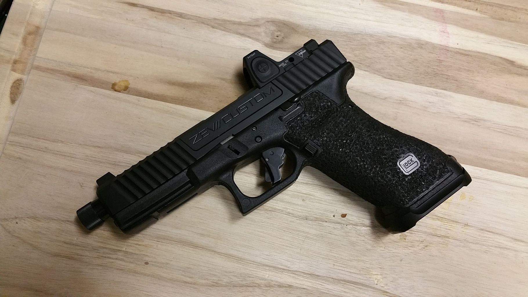 Glock 17 w ZEV Trilo slide with RMR cut, apex trigger, etc - AR15.COM