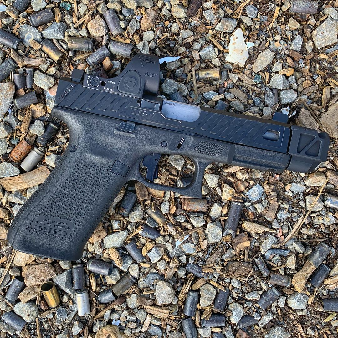 Glock 45 9mm with Zev Slide and PMM comp - AR15.COM