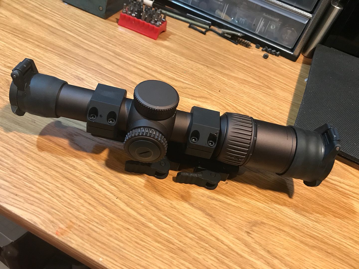 Vortex razor gen2 1-6 on a qd mount - AR15.COM