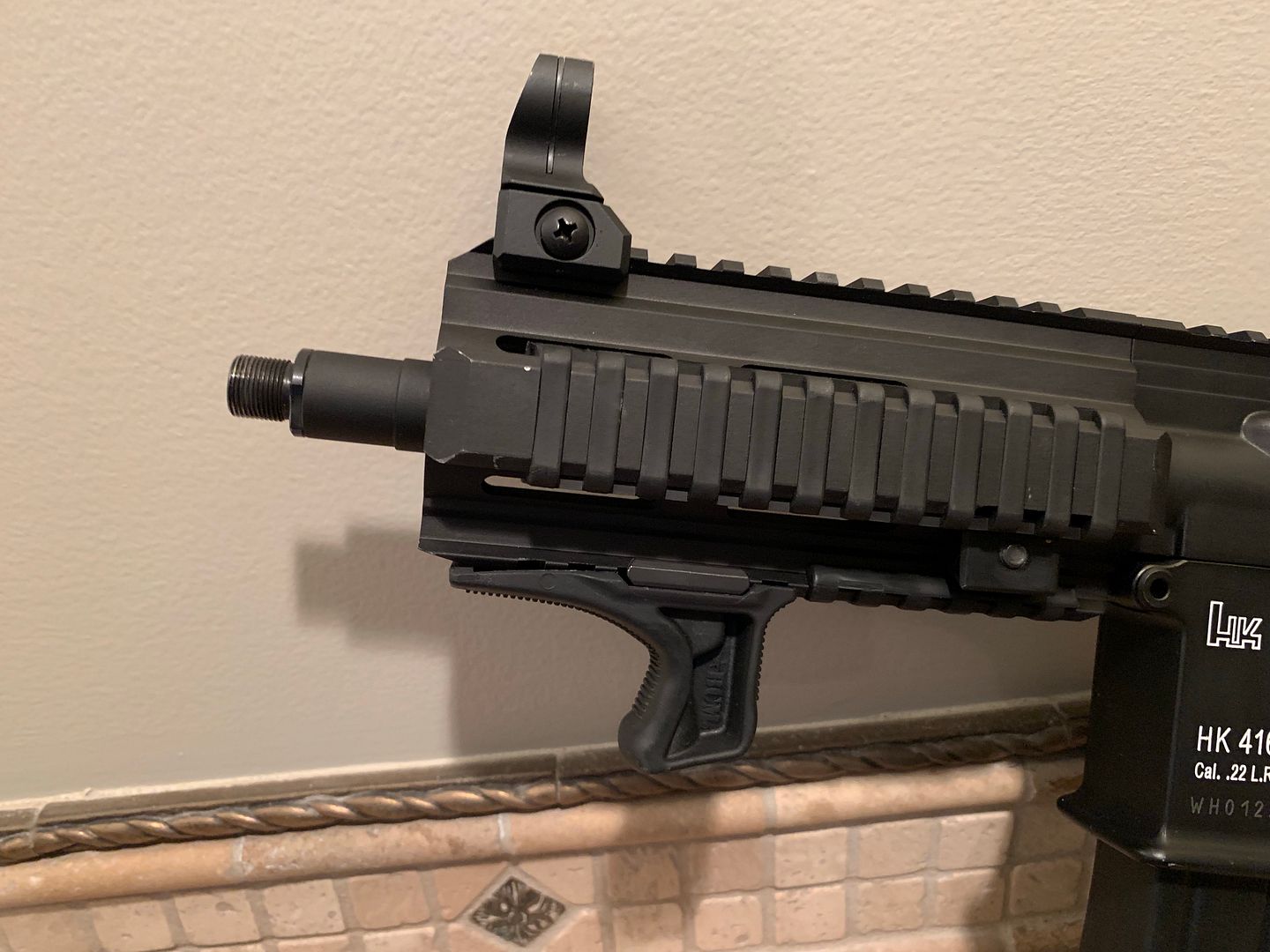 HK416 pistol .22lr with brace - AR15.COM