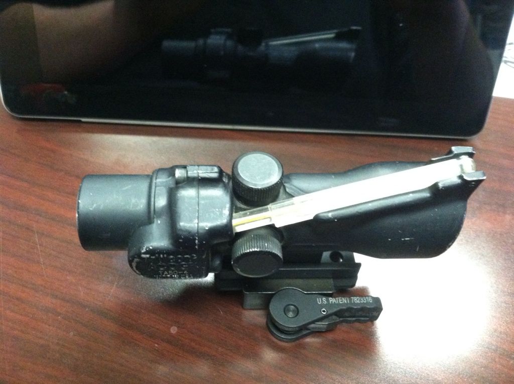 used Trijicon TA50-4 Acog TRADED - AR15.COM