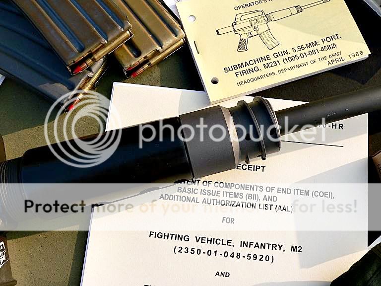 Another project done! M231 Firing Port Weapon replica. (A bunch of ...