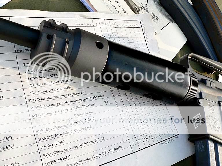 Another project done! M231 Firing Port Weapon replica. (A bunch of ...