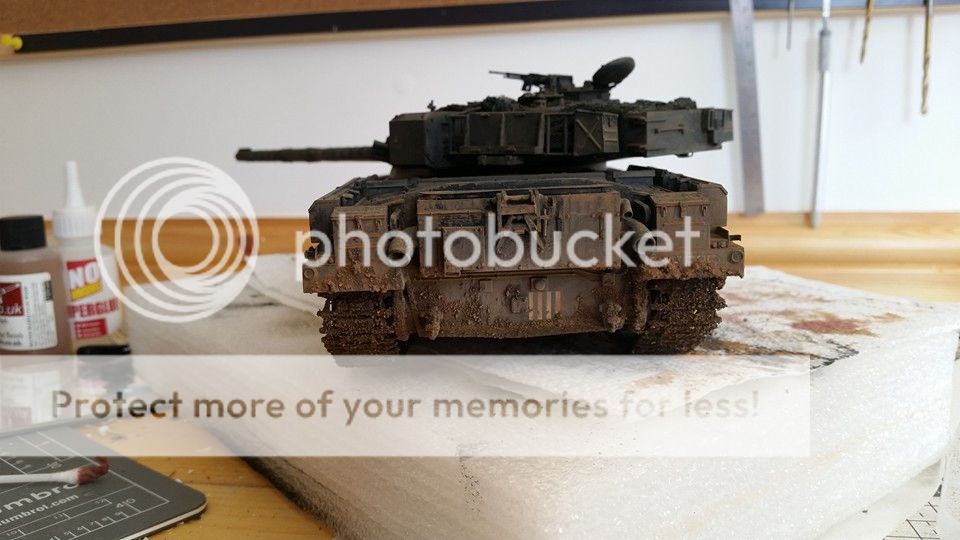 First Build in donkeys years! Tamiya Chieftain Mk9 - Work in Progress ...