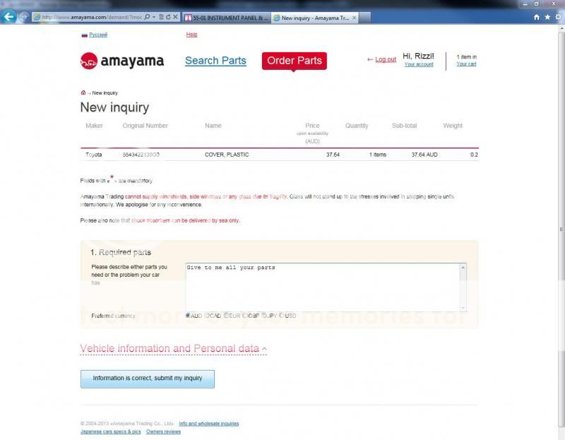 Where do you source your OEM parts.. tried Amayama? - General Toyota ...