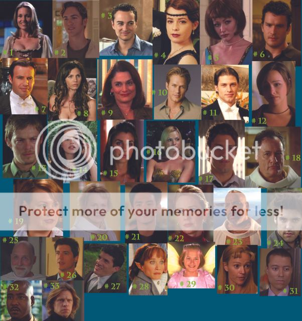 Charmed Characters By Image (Lesser known) Quiz - By OuTofPlAcE1718