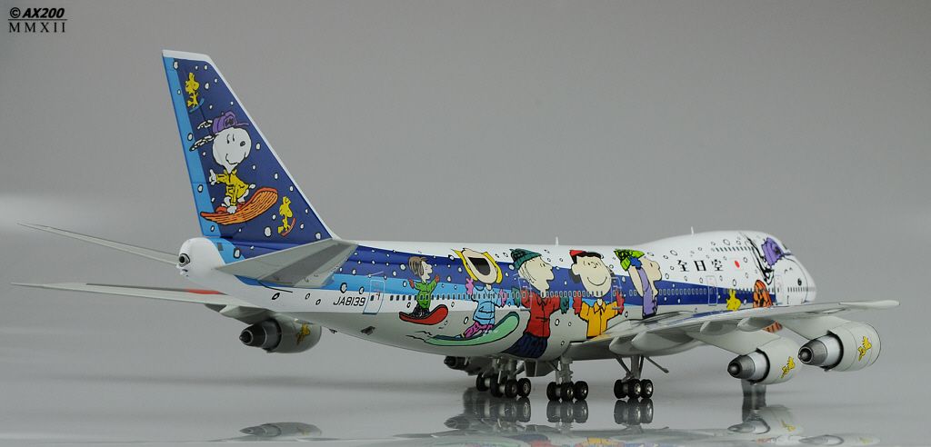 PHOTOS - JCW - 747 - ANA - Snoopy - Diecast Model Aircraft (DiMA)