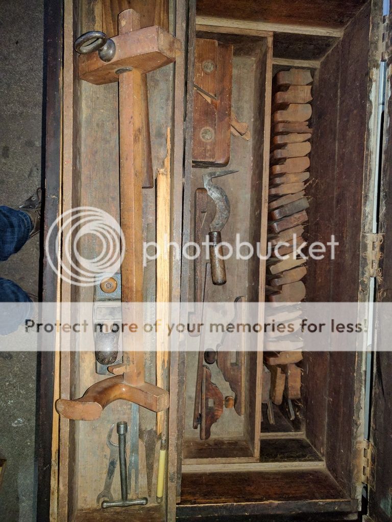 Tin-clad vintage joiners tool chest | LumberJocks Woodworking Forum